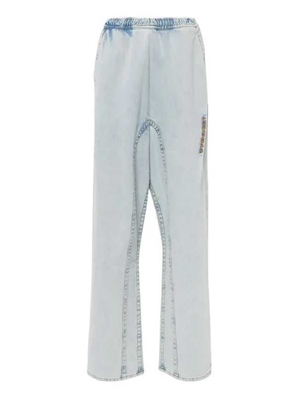 Y/project Wide-leg Jeans - Blue