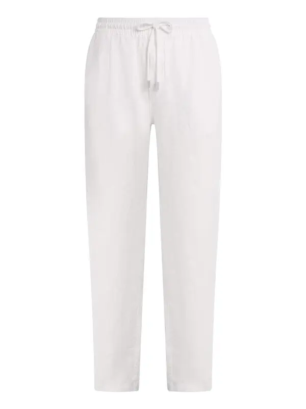 Vilebrequin Linen Pacha Trousers - White