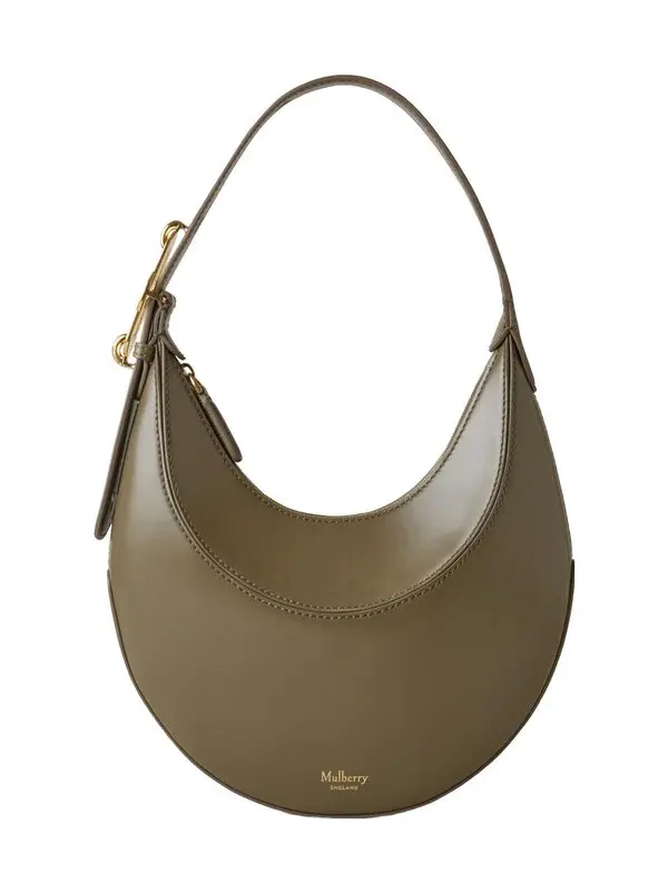 Mulberry Mini Pimlico Leather Hobo Bag - Linen Green