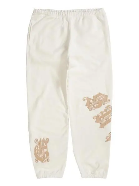 Supreme Old English Wrap Sweatpant - White