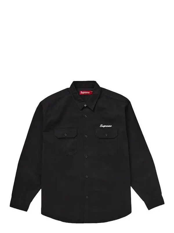 Supreme Our Lady Work Shirt - Black