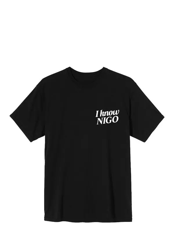 I KNOW NIGO Flying Carpet T-shirt - Black