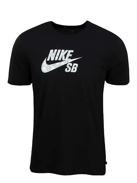 Nike Sb Geo Dye Icon Tee Shirt - Black