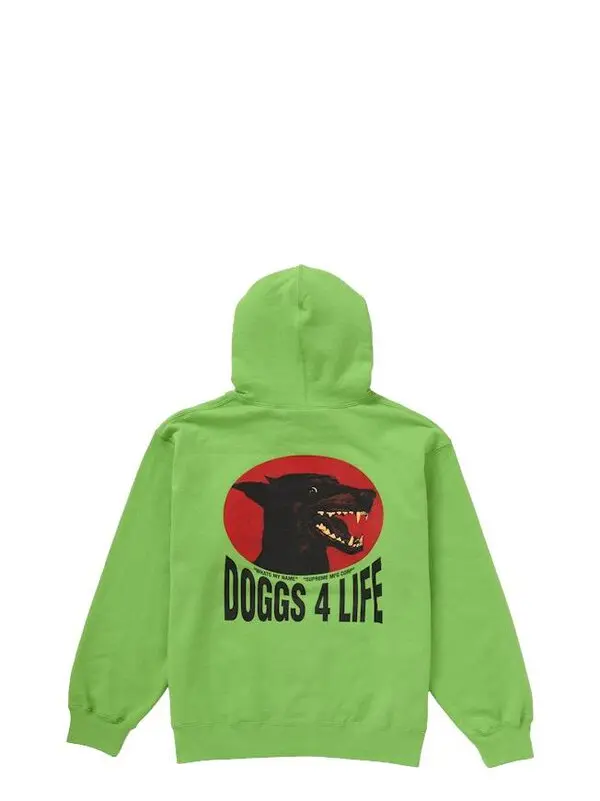 Supreme Doggs Hooded Sweatshirt - Lime