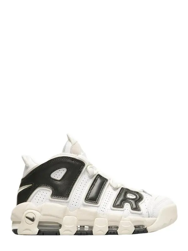 Nike Air More Uptempo Sneakers - Summit White/light Orewood Brown/coconut Milk