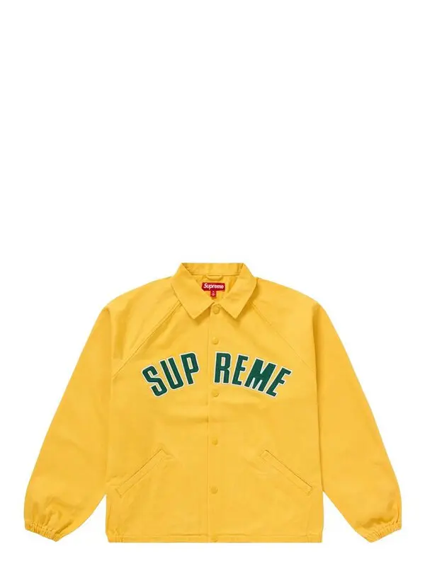 Supreme Arc Denim Coaches Jacket - Yellow