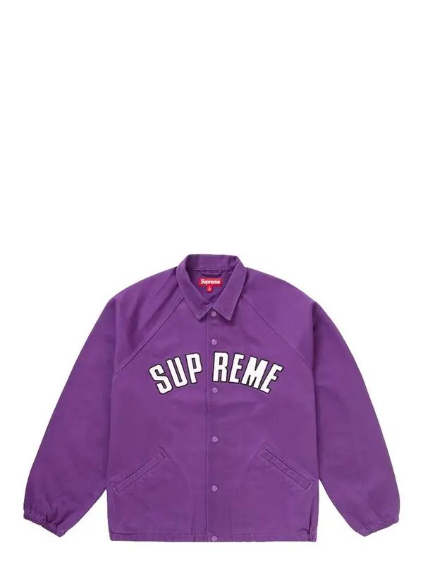 Supreme Arc Denim Coaches Jacket - Purple