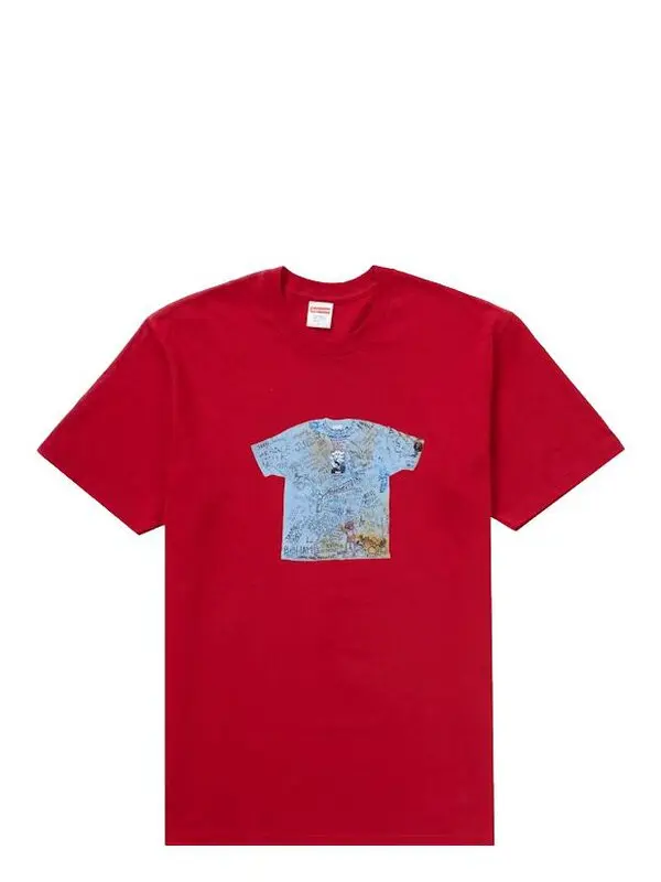 Supreme 30th Anniversary First Tee Shirt - Red