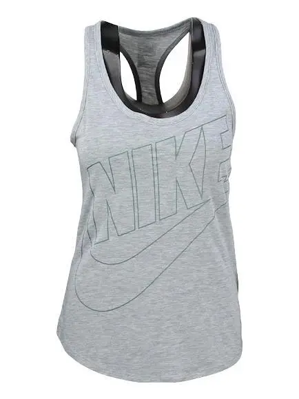 Nike Futura Oversized Tank - Gray