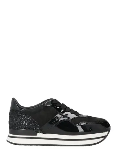 Hogan Leather Sneakers - Black