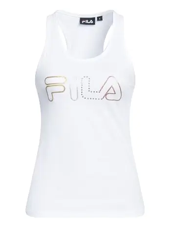 FILA Cotton Tank Top - White