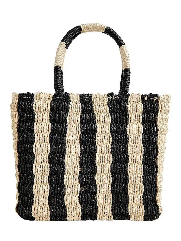 Whistles Tillie Striped Tote - Neutral