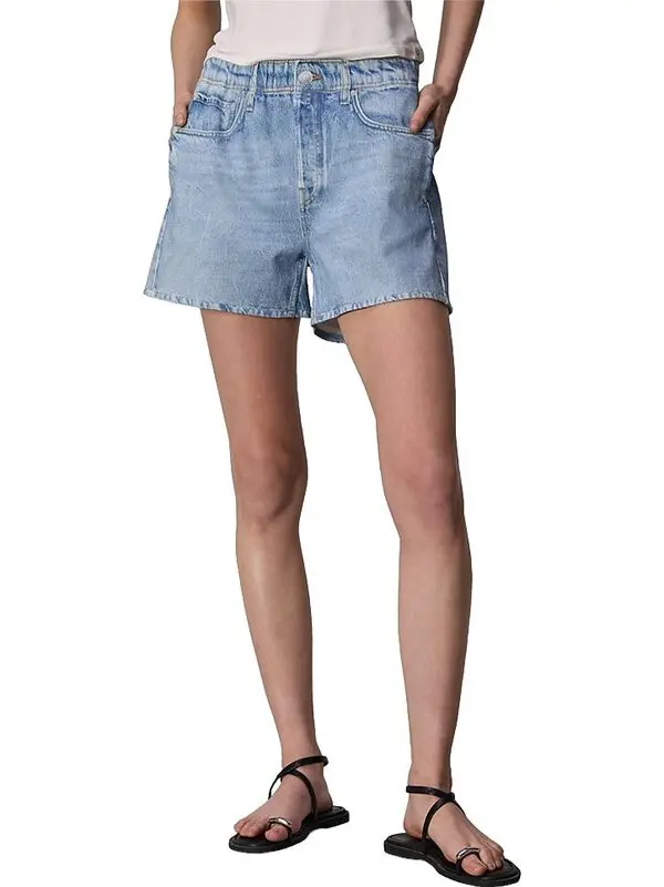 Rag & Bone Miramar Walking Cotton Terry Sweatpant Jean Shorts - Kacy