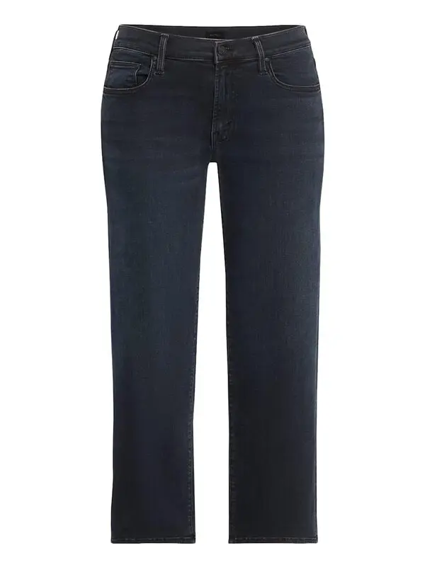 MOTHER The Mid-rise Rambler Zip Ankle Jeans - Night In V