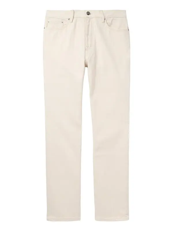 Mr P. Straight-leg Jeans - Neutrals