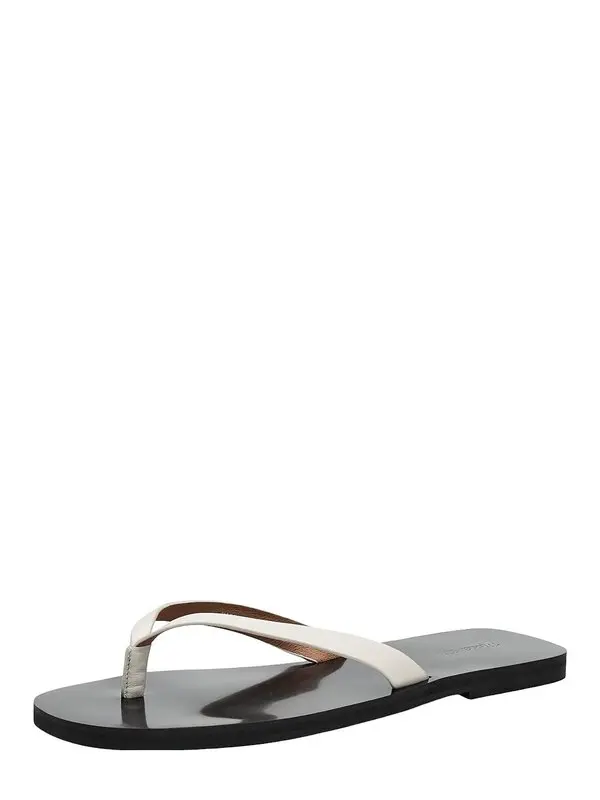 Madewell Greene Thong Slide Sandals - White