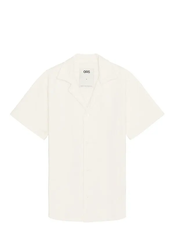 Oas Golconda Cuba Terry Shirt - Cream