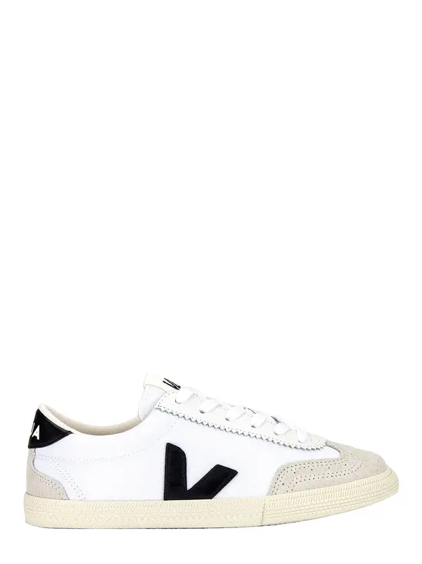 VEJA Volley Sneakers - White & Black