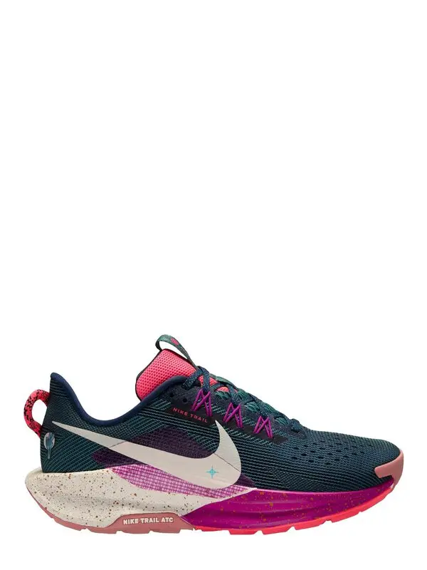 Nike Reactx Pegasus Trail Running Shoe - Navy/phantom/grape