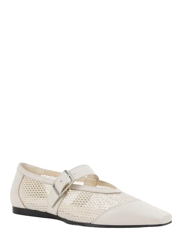 VAGABOND SHOEMAKERS Wioletta Mesh Mary Jane Flat - Off White