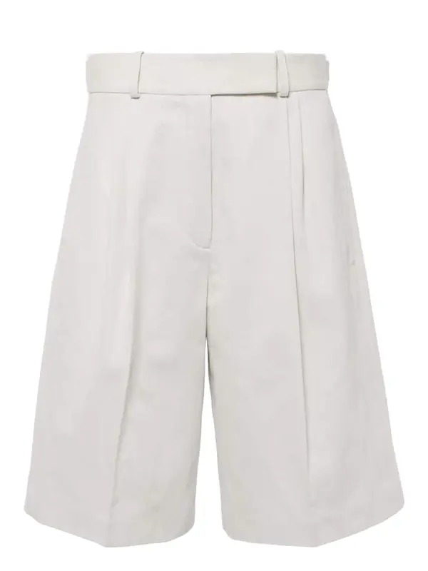 Proenza Schouler Jenny Bermuda Shorts - White