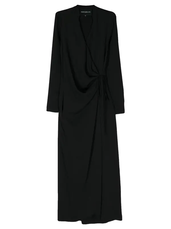 Costarellos Jenella Crepe Dress - Black
