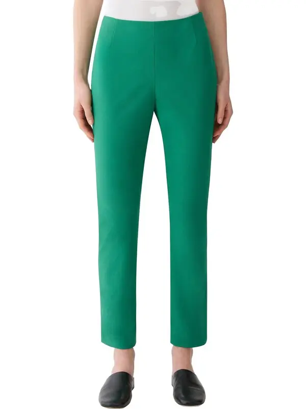Lafayette 148 New York Plus-size Stanton Pant - Leaf