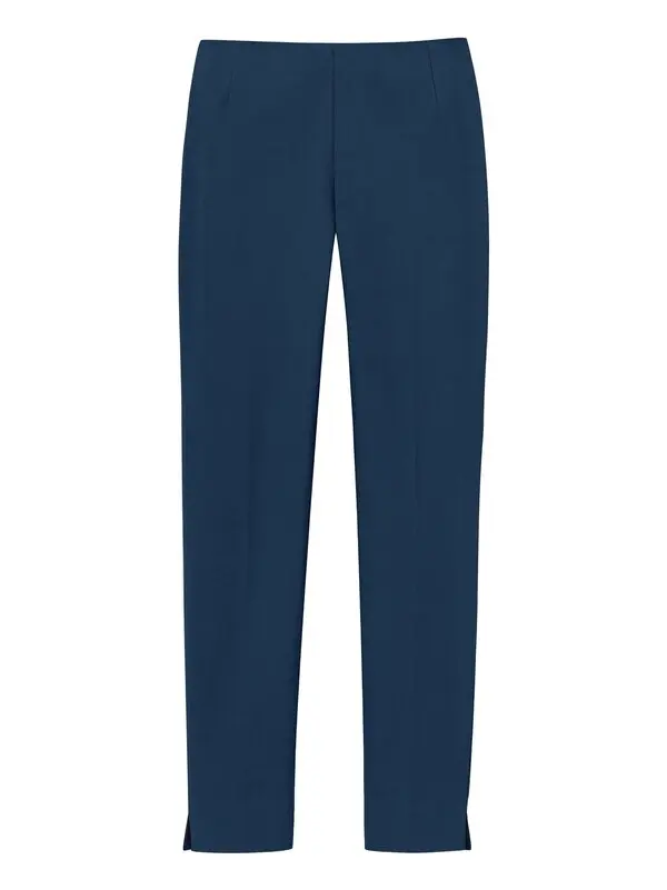 Lafayette 148 New York Petite Stanton Pant - Lido Blue