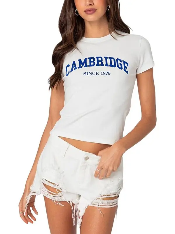 EDIKTED Cambridge Tee - White