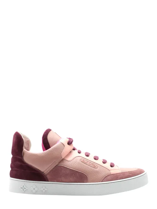 LOUIS VUITTON Kanye West Don Patchwork Sneakers - Tan