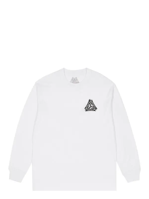 PALACE Tribal Tri Long-sleeve - White