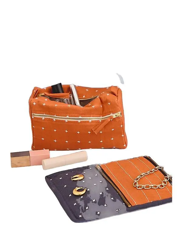 ANCHAL Toiletry Bag - Apricot