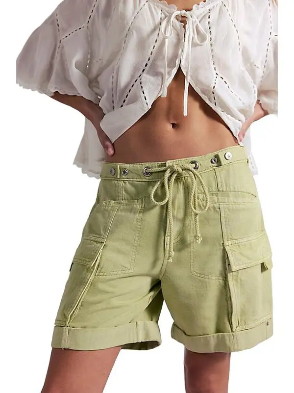 Free People Frankie Washed Cargo Shorts - Perfect Pair