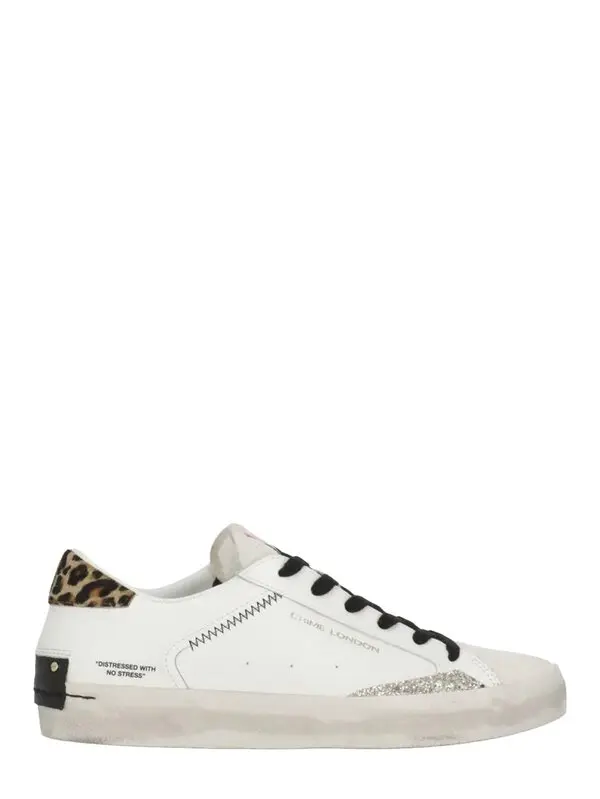 CRIME LONDON Low Top Sneakers - White