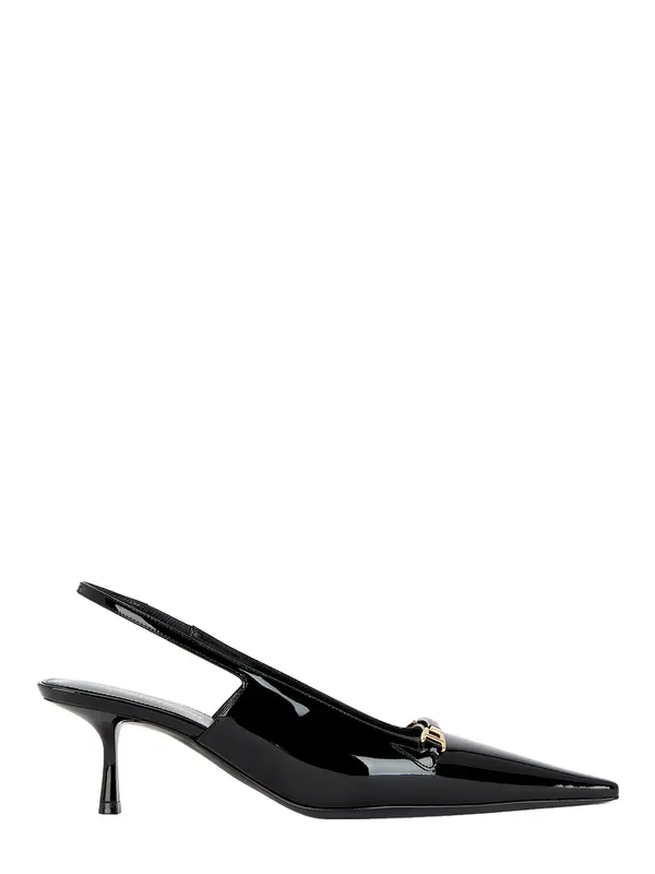Saint Laurent Carine Slingback Pumps - Nero
