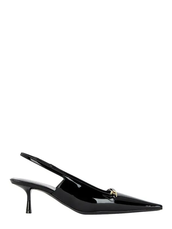 Saint Laurent Carine Slingback Pumps - Nero