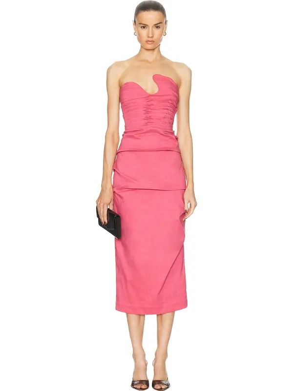 Rachel Gilbert Cheri Dress - Rose