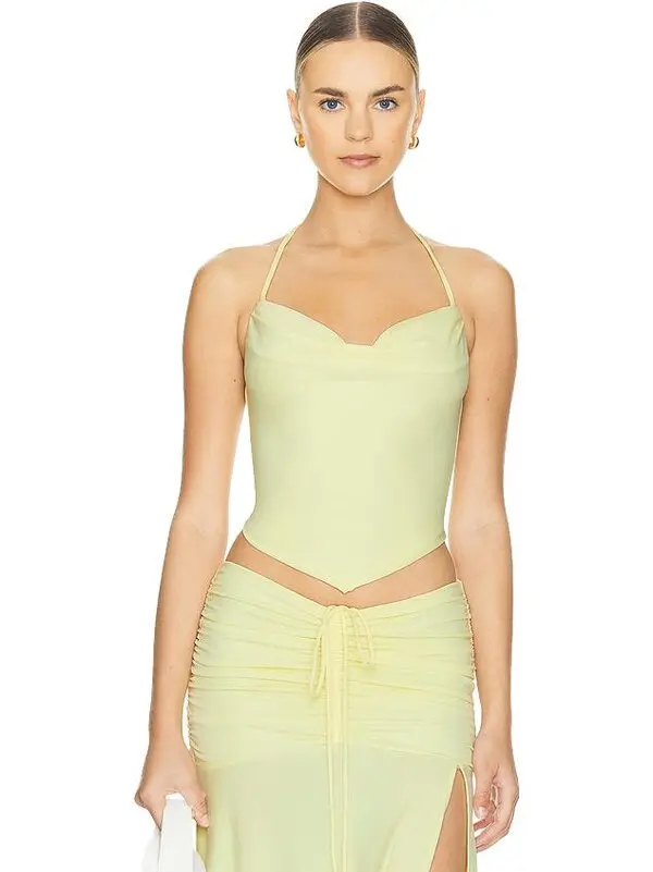 LOVERS AND FRIENDS Surya Top - Soft Yellow