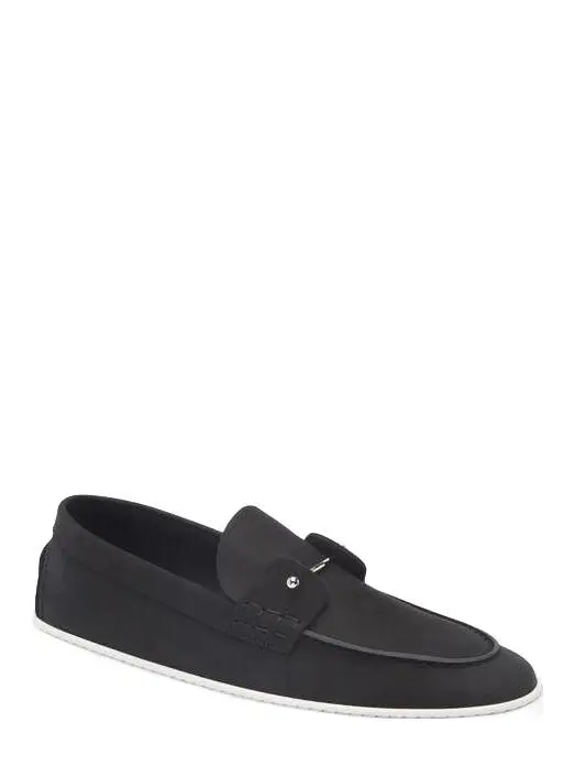 CHRISTIAN LOUBOUTIN Chambeliboat Loafer - Black/ Lin Black