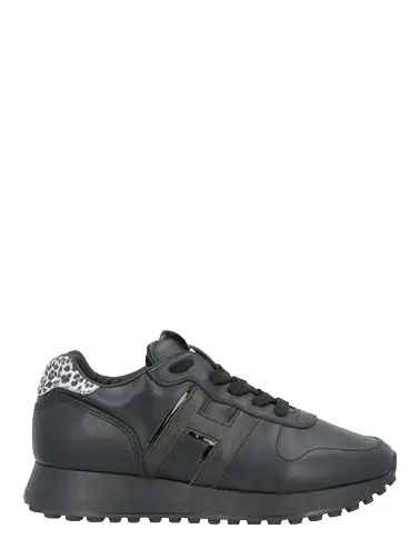 Hogan Leather Sneakers - Black