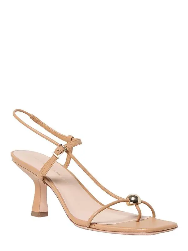 LOEFFLER RANDALL Embellished High Heel Sandals - Dune