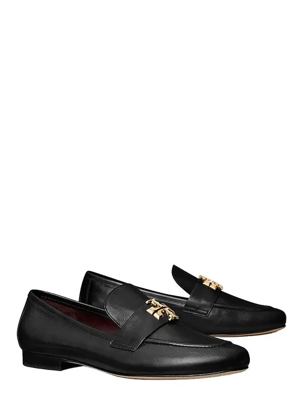 Tory Burch Eleanor Leather Loafers - Perfect Black