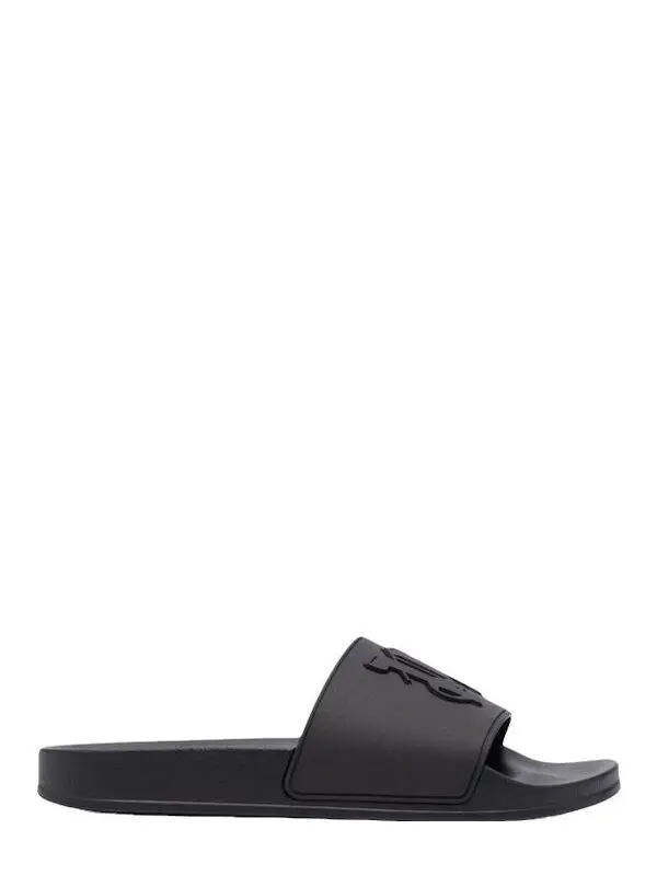 Palm Angels Pa Logo Slides - Black