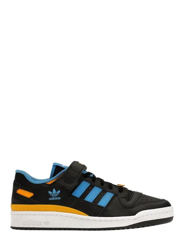 Adidas Forum Low Sneakers - Core Black/pulse Blue/collegiate Gold