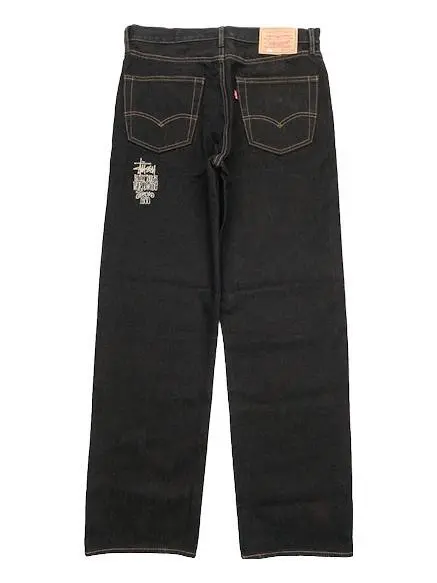 StÜssy X Levi's 568 Jean - Black/brown