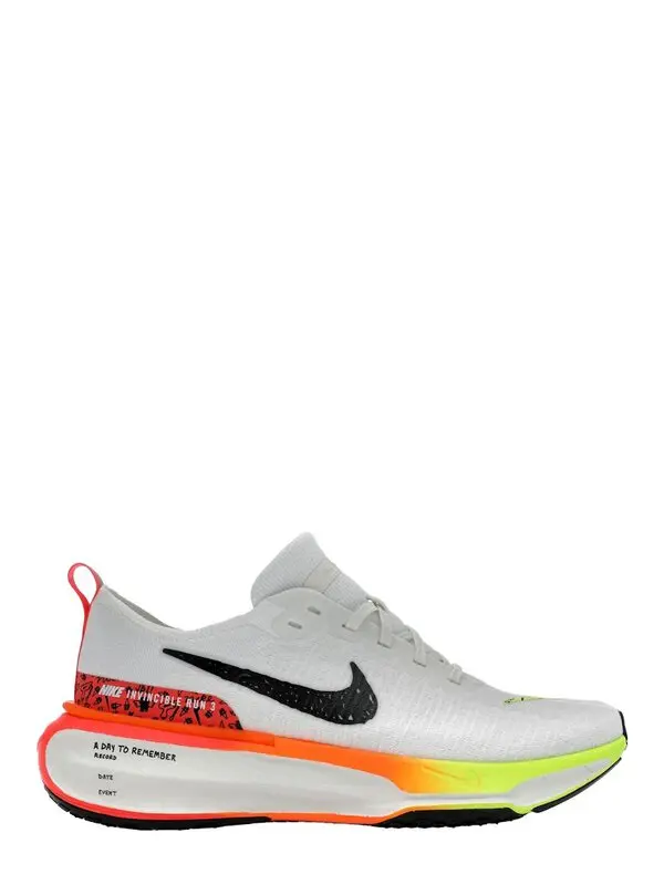 Nike Zoomx Invincible Run 3 Sneakers - White/bright Crimson/sail