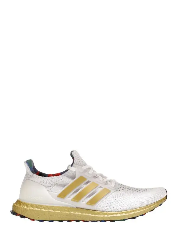 Adidas Ultraboost 5.0 Sneakers - Cloud White/gold Metallic/royal Blue