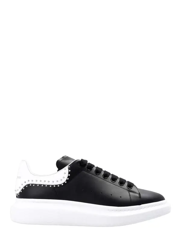 Alexander McQueen Studded Oversized Sneakers - Black
