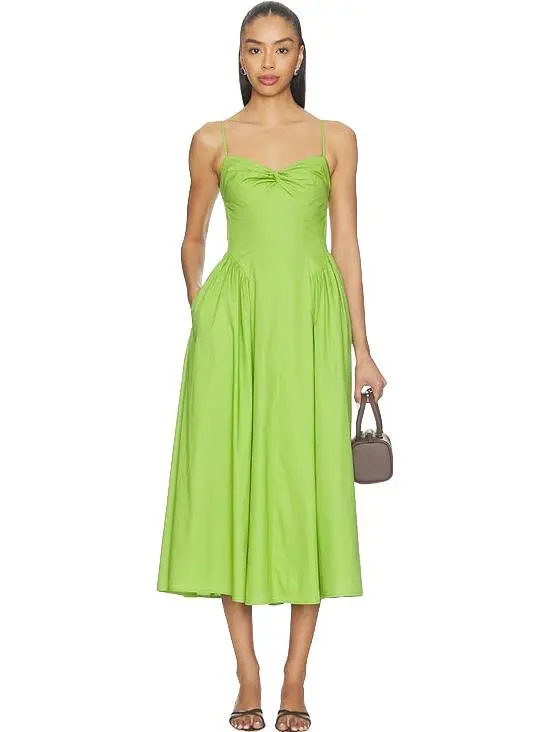 NIA Destene Dress - Matcha