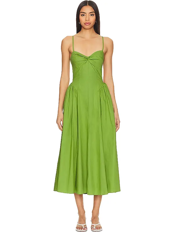 NIA Destene Dress - Pesto